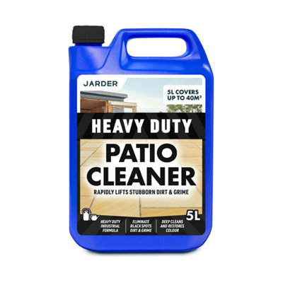Jarder Heavy Duty Patio Cleaner 5L - Deep Cleans Dirt, Mould, Grime, Black Spots and More