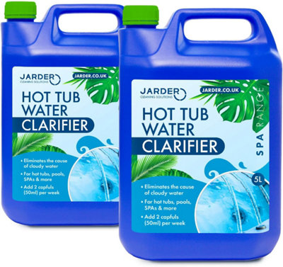 Jarder Hot Tub and Swimming Pool Water Clarifier 2 x 5L