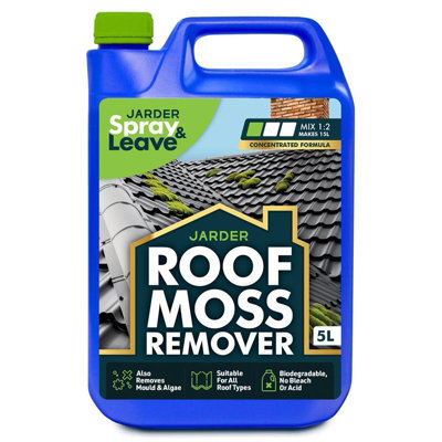 Jarder Moss Remover for Roofs 5L - Super Strength Formula