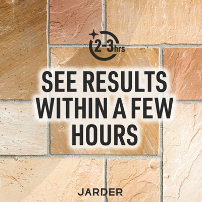 Jarder Natural Stone Cleaner 5L - Safe for use on Sandstone, York stone ...