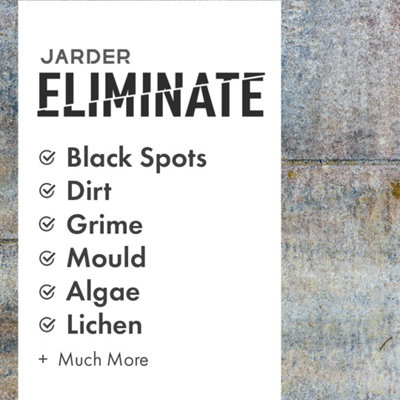 Jarder Natural Stone Cleaner 5L - Safe for use on Sandstone, York stone ...