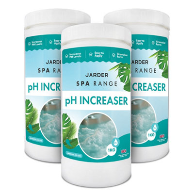 Jarder PH Increaser for Hot Tubs 1kg x 3
