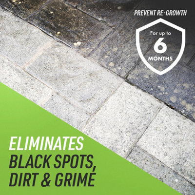 Jarder Super Strength Black Spot Remover and Patio Cleaner 2 x 5L