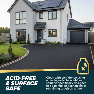 Jarder Tarmac Cleaner 3 x 5L - Removes Moss, Algae and More