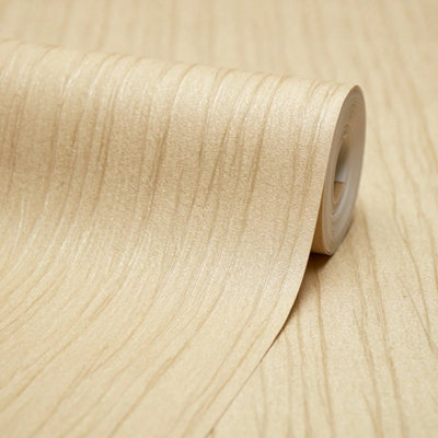 Jasmine Shimmer Wallpaper in Gold