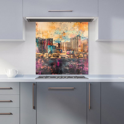 Jasper Reed: 00007 Premium Glass Kitchen Splashback W600mm x H600mm