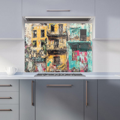 Jasper Reed: 00010 Premium Glass Kitchen Splashback W900mm x H650mm