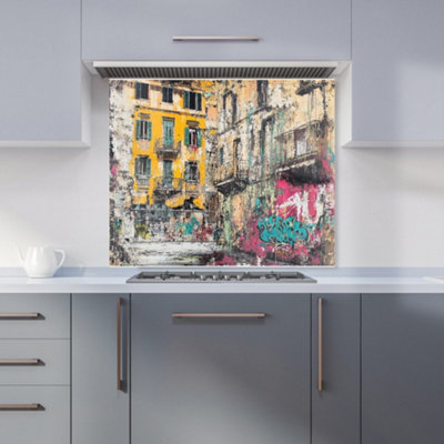 Jasper Reed: 00014 Premium Glass Kitchen Splashback W900mm x H750mm