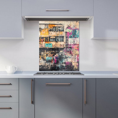 Jasper Reed: 00015 Premium Glass Kitchen Splashback W600mm x H750mm