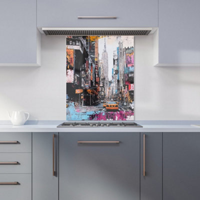Jasper Reed: 00018 Premium Glass Kitchen Splashback W600mm x H750mm