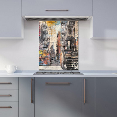 Jasper Reed: 00020 Premium Glass Kitchen Splashback W600mm x H750mm