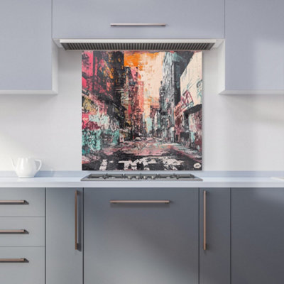 Jasper Reed: 00023 Premium Glass Kitchen Splashback W600mm x H600mm