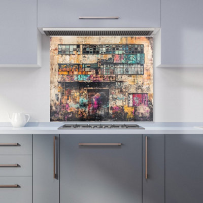Jasper Reed: 00027 Premium Glass Kitchen Splashback W900mm x H750mm