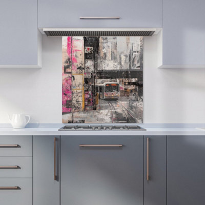 Jasper Reed: 00036 Premium Glass Kitchen Splashback W700mm x H750mm
