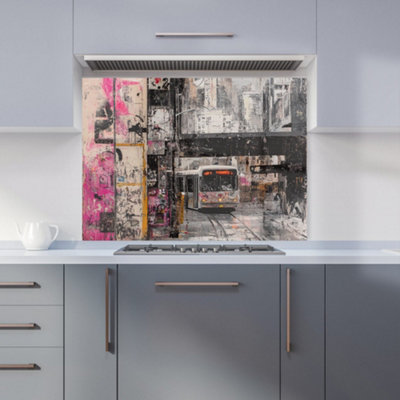 Jasper Reed: 00036 Premium Glass Kitchen Splashback W900mm x H650mm