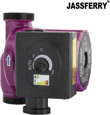 JASSFERRY Central Heating Pump A-Rated Hot Water Heat Circulation ...