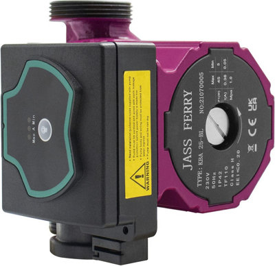 JASSFERRY Central Heating Pump A-Rated Hot Water Heat Circulation ...