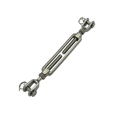 Jaw Jaw Turnbuckle Stainless Steel M16 (Open Body Wire Rope Rigging Screw)