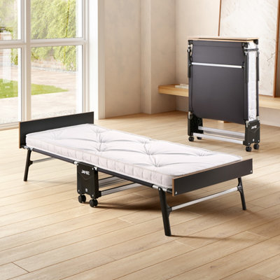 Jay-Be GP80 Grand Folding Bed with e-Pocket Tufted Mattress, Single | DIY at B&Q