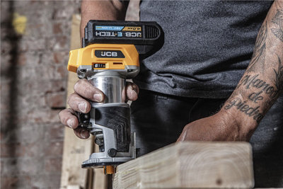 Buy JCB 18RT-B 18V Cordless Brushless Laminate Router Trimmer Base Bare ...
