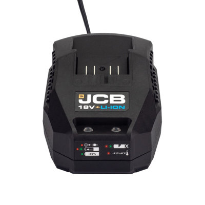 JCB 18V 2.4A Fast Charger for the JCB 18V Power Tool Range - 21-18VFC