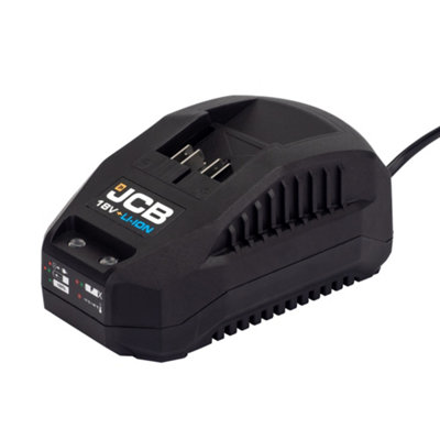 JCB 18V 2.4A Fast Charger for the JCB 18V Power Tool Range - 21-18VFC