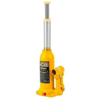 JCB 3 Tonne Automotive Hydraulic Bottle Jack, 363mm Maximum Lift JCB ...