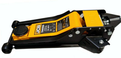 JCB 3 Tonne Hydraulic Trolley Jack, Low-Profile, 508mm Maximum Lift JCB ...