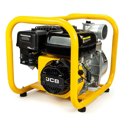JCB 80mm 3 Inch Professional Petrol Water Pump 7.5hp 244cc 4-Stroke JCB ...