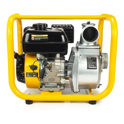 JCB 80mm 3 Inch Professional Petrol Water Pump 7.5hp 244cc 4-Stroke JCB ...