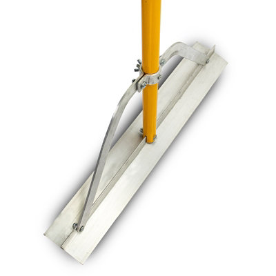 JCB Aluminium Spazzle, 600mm Blade for Precision Levelling and Surface ...