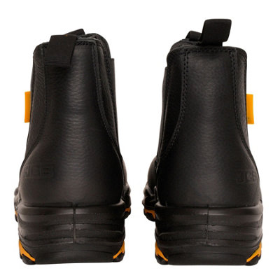JCB DEALER SAFETY WORK BOOTS BLACK - SIZE 10