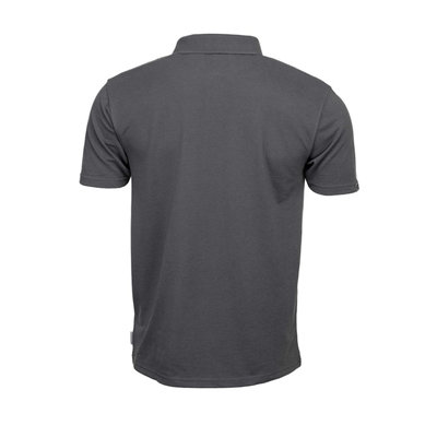 JCB Essential Grey Polo Shirt With Pocket