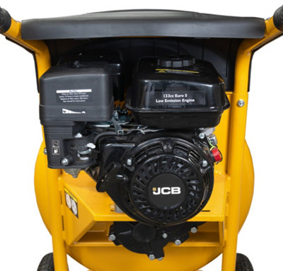 JCB Petrol 133cc 134L Seam Welded Cement Mixer 100L Working Capacity ...