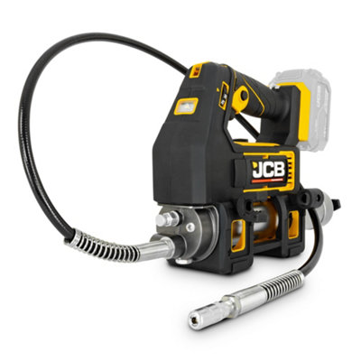 JCB Pro Cordless Grease Gun 18v 10,150psi Battery Powered 300g/min Max ...