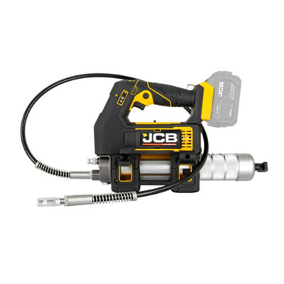 JCB Pro Cordless Grease Gun 18v 10,150psi Battery Powered 300g/min Max ...