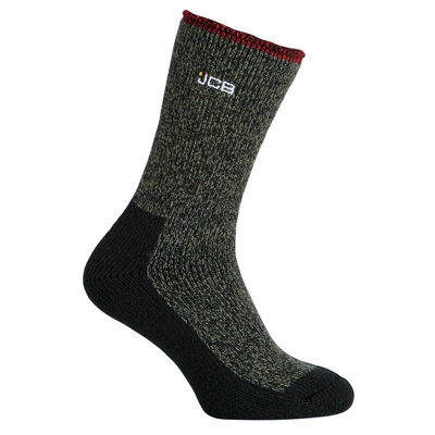 JCB Thermal Work Boot Socks Winter Warm Thermasock Durable 1 Pair Size ...