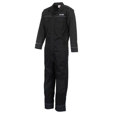 JCB Trade Black Coverall Regular Leg