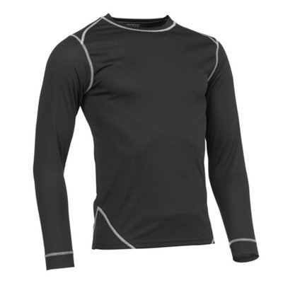 JCB Workwear Thermal Base Layer Black Top Long Sleeve Quick Drying ...