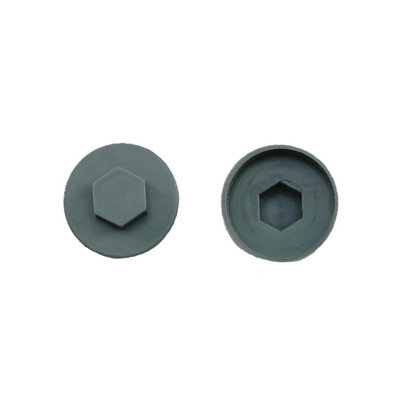 Jcp Fixings Merlin Grey Cover Caps - 16mm - FJMFC16MG - Box of 1000