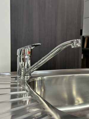 JD Greta 1000mm Utility Room Sink Unit With Tap, Kitchen Base Cabinet ...