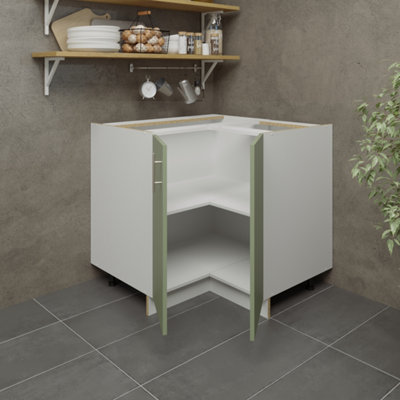 JD Greta Adjustable Legs Kitchen Base Corner Unit 900mm Cabinet With ...