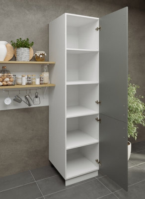 JD Greta Adjustable Legs Kitchen Base Tall Ladder Unit 500mm With Doors ...