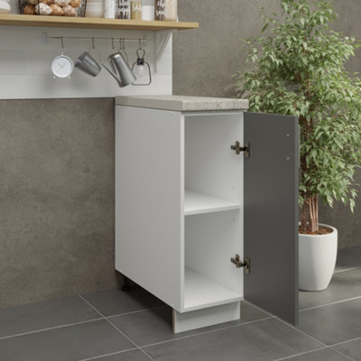 JD Greta Adjustable Legs Kitchen Base Unit 300mm Storage Cabinet With ...