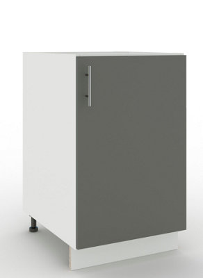 JD Greta Adjustable Legs Kitchen Base Unit 500mm Storage Cabinet With ...