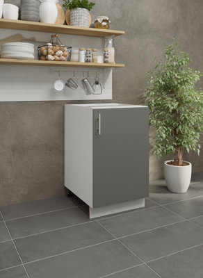 JD Greta Adjustable Legs Kitchen Base Unit 500mm Storage Cabinet With ...