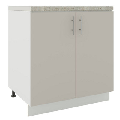 JD Greta Adjustable Legs Kitchen Base Unit 800mm Storage Cabinet With ...