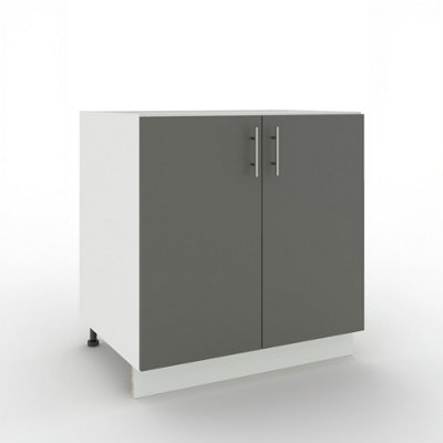 JD Greta Adjustable Legs Kitchen Base Unit 800mm Storage Cabinet With ...