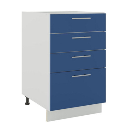 JD Greta Adjustable Legs Kitchen Drawer Unit 500mm Storage Cabinet With ...
