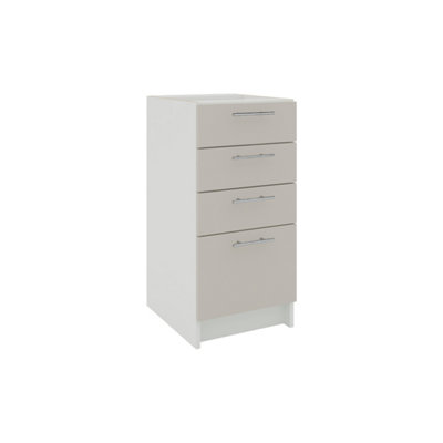 JD Greta Kitchen Base Drawer Unit 400mm Cabinet With Fronts 40cm ...